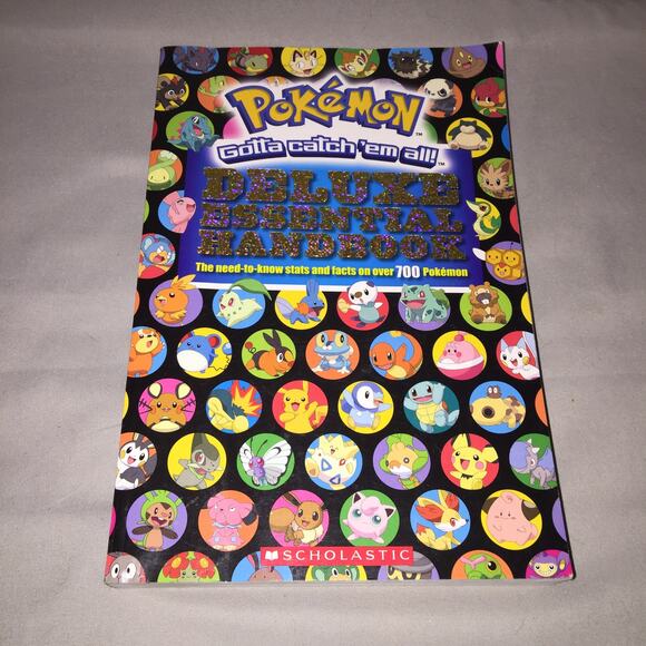 Pokémon | Accents | Pokemon Fact Book 25 Deluxe Essential Handbook Over ...